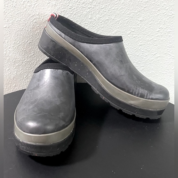 Hunter | Shoes | New Hunter Play Speckled Sole Clog Waterproof Womens ...